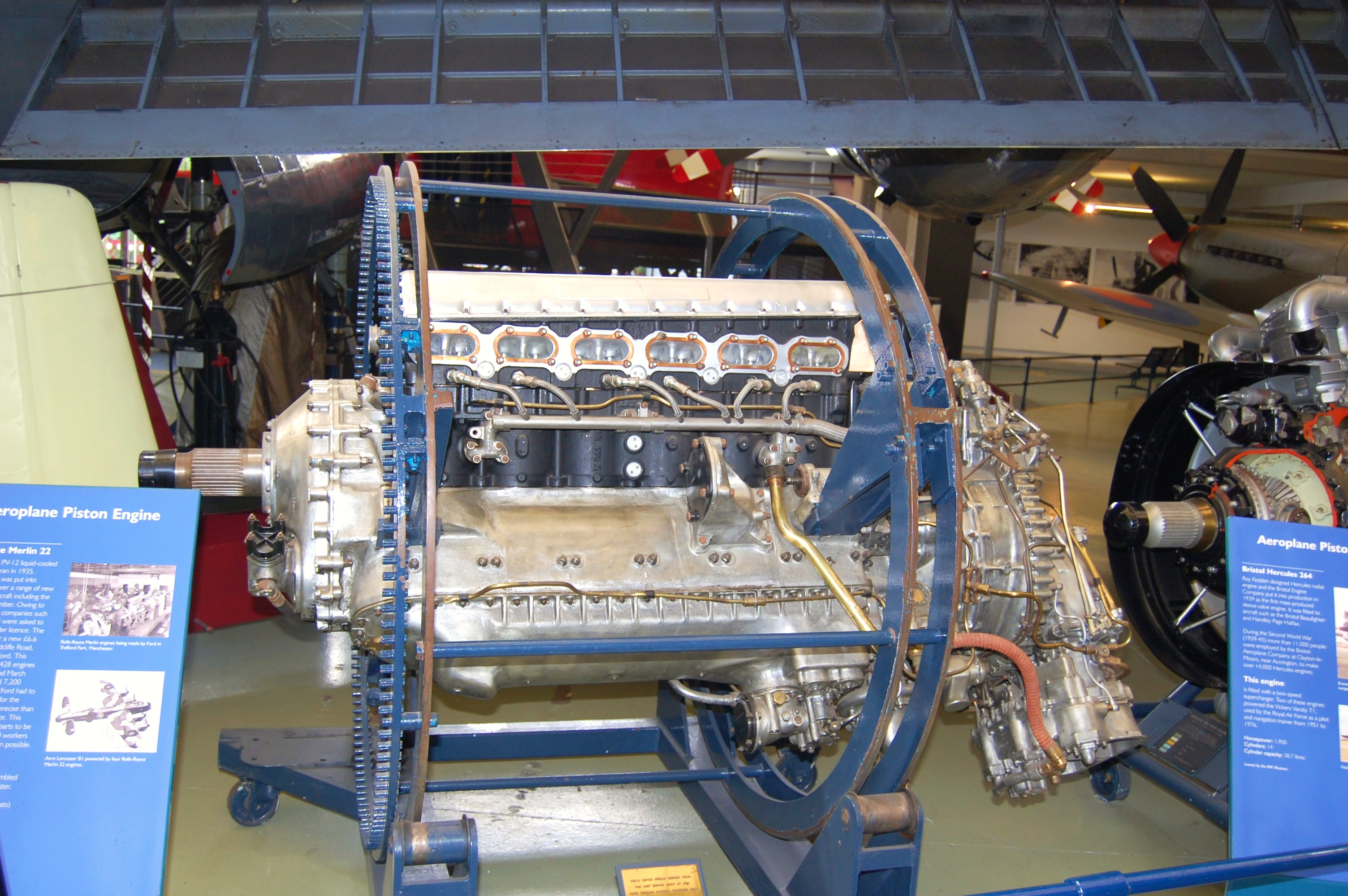 The WW2 ‘Shadow Factory’ system – Ford-built Merlin engine, MSI ...